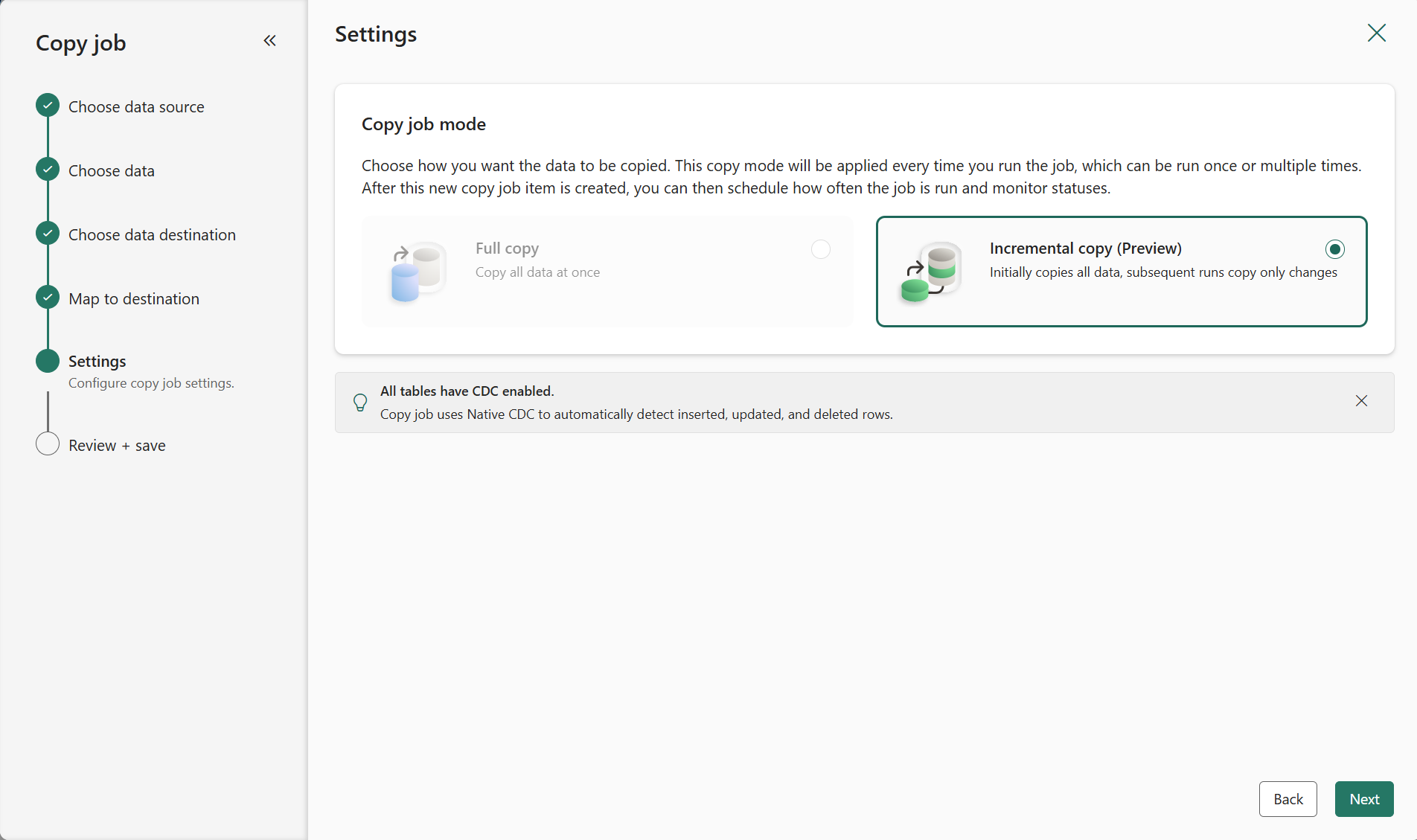 Effortless Data Sync: Change Data Capture in Copy Job for Fabric Pipelines