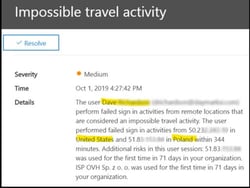 Understanding Office 365 Impossible Travel